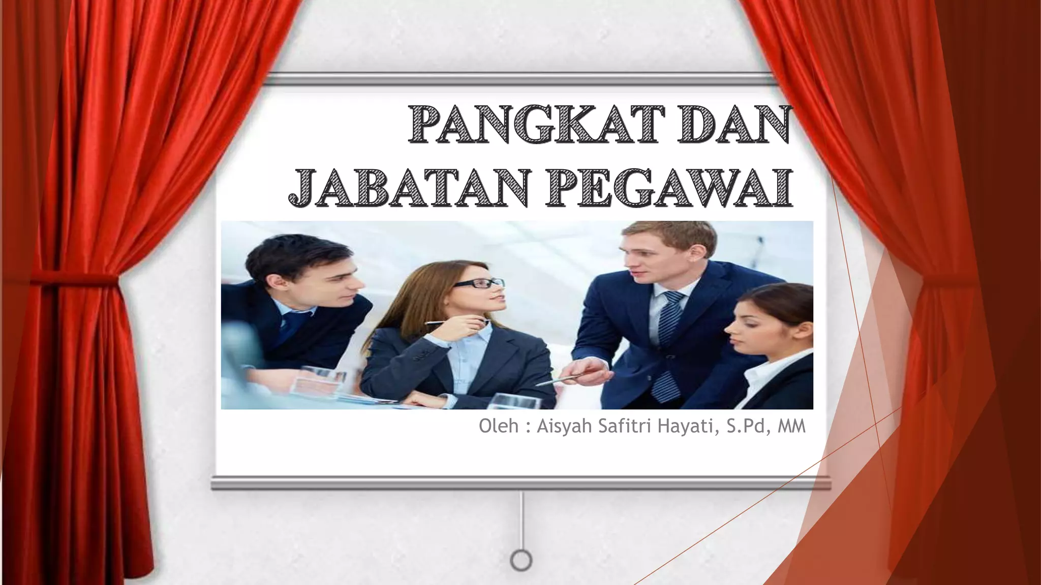 Bab 8 pangkat dan jabatan pegawai fix (1) | PPTX