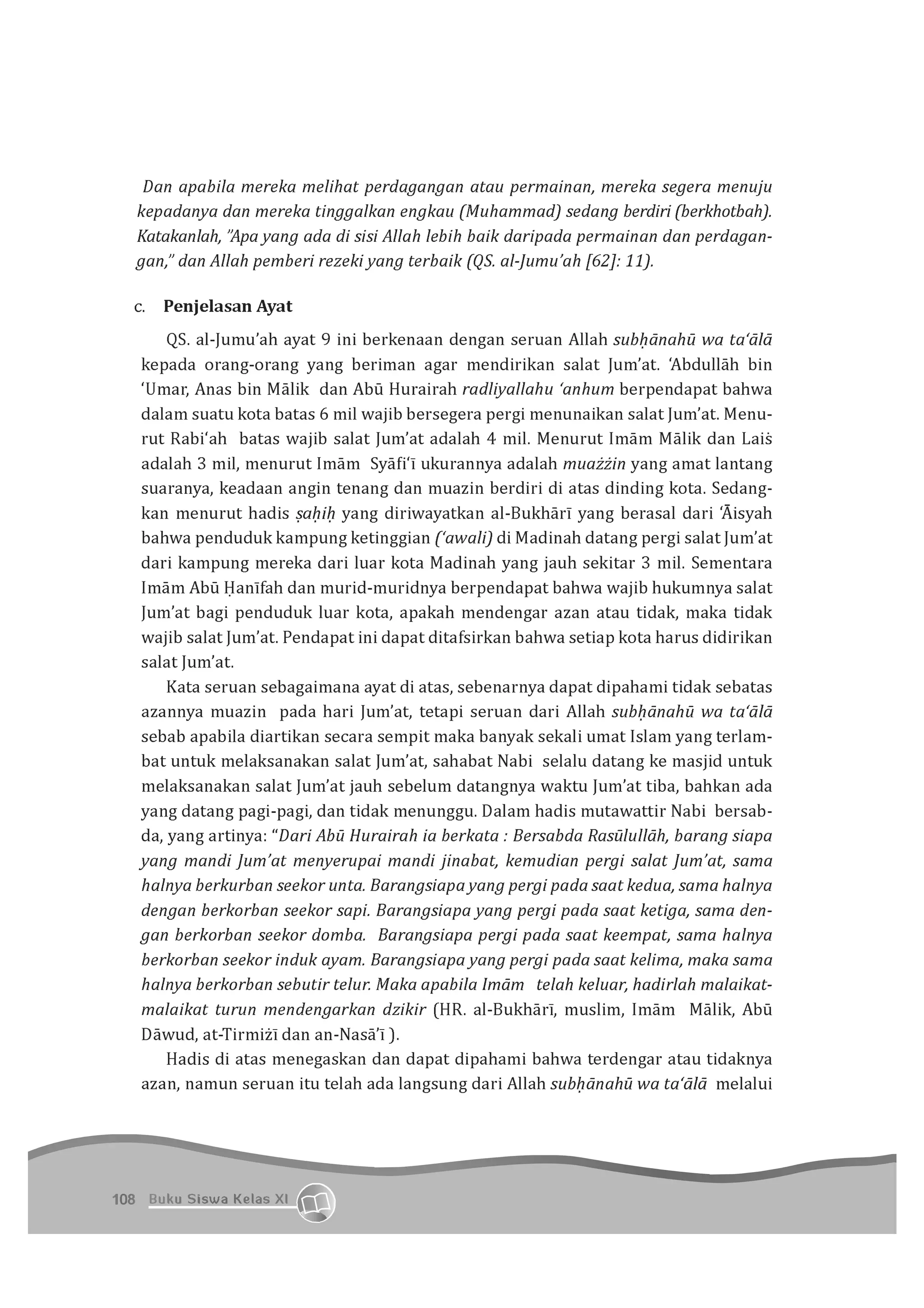 Bab 8 qurdis kelas 11 | PDF