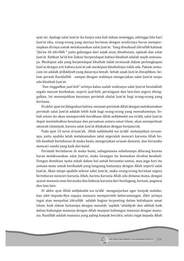 Bab 8 qurdis kelas 11 | PDF