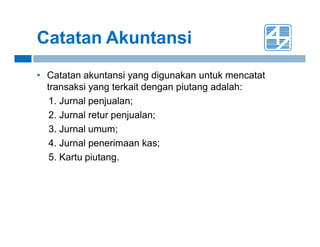 BAB_8_Sistem_Akuntansi_Piutang dalam bentuk ppt | PPTX