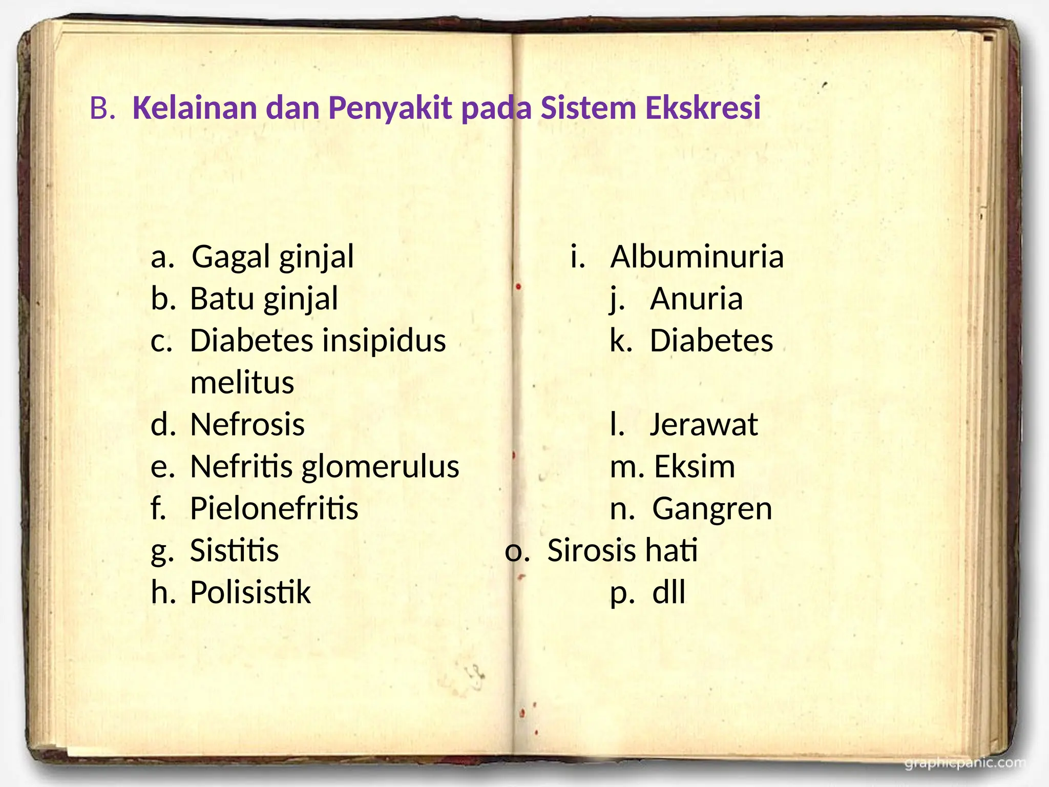 Bab 8 Sistem Eksresi pada makhluk hidup pptx | PPT