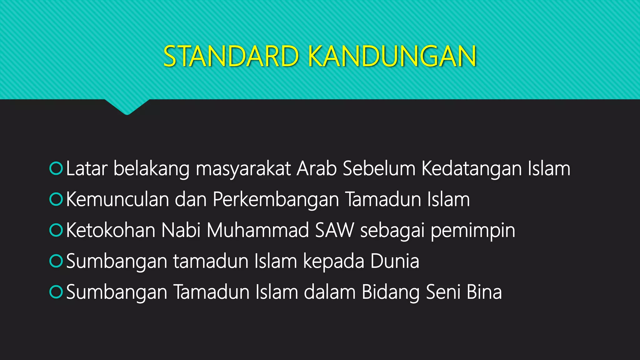 Bab 8 tamadun islam dan sumbangannya | PPTX