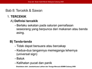 Bab 8 tercekik | PPTX