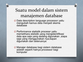 Bab 9 database dan manajemen database | PPTX