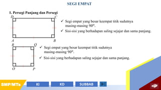 BAB 9. segiempat &segitiga.pptx for mathematic student grade X | PPTX