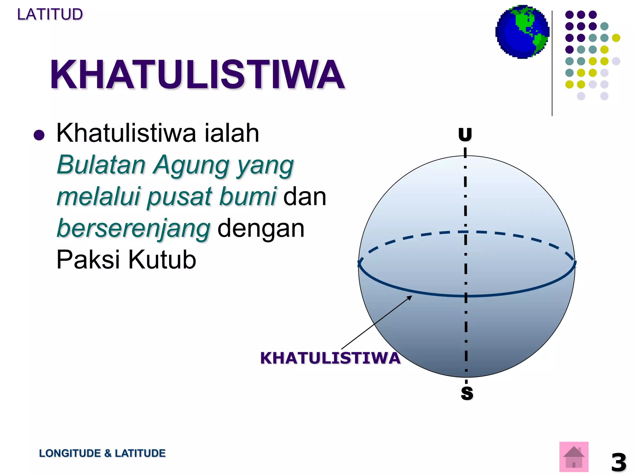 Bab 9 Bumi Sebagai Sfera - Latitud | PPT