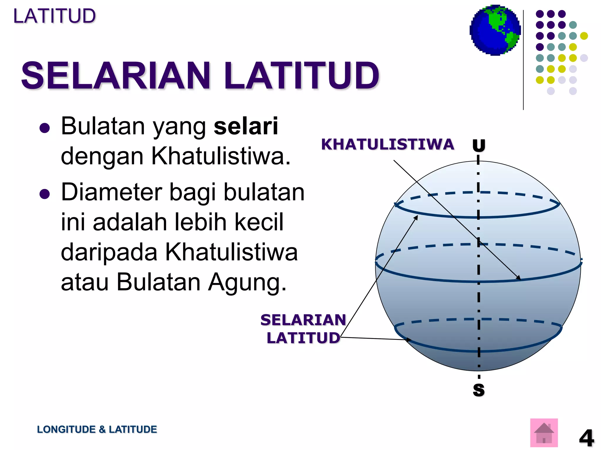 Bab 9 Bumi Sebagai Sfera - Latitud | PPT