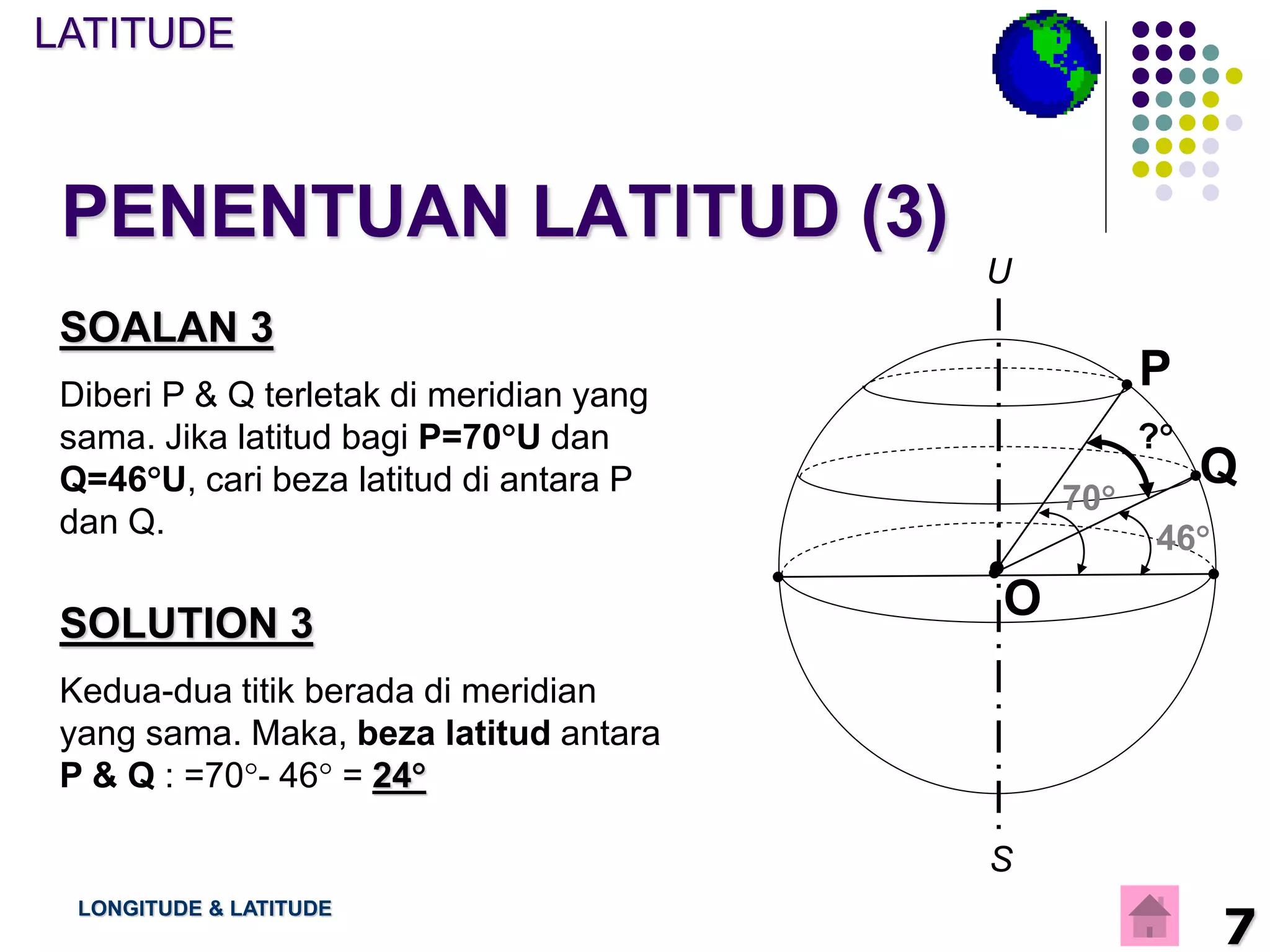 Bab 9 Bumi Sebagai Sfera - Latitud | PPT