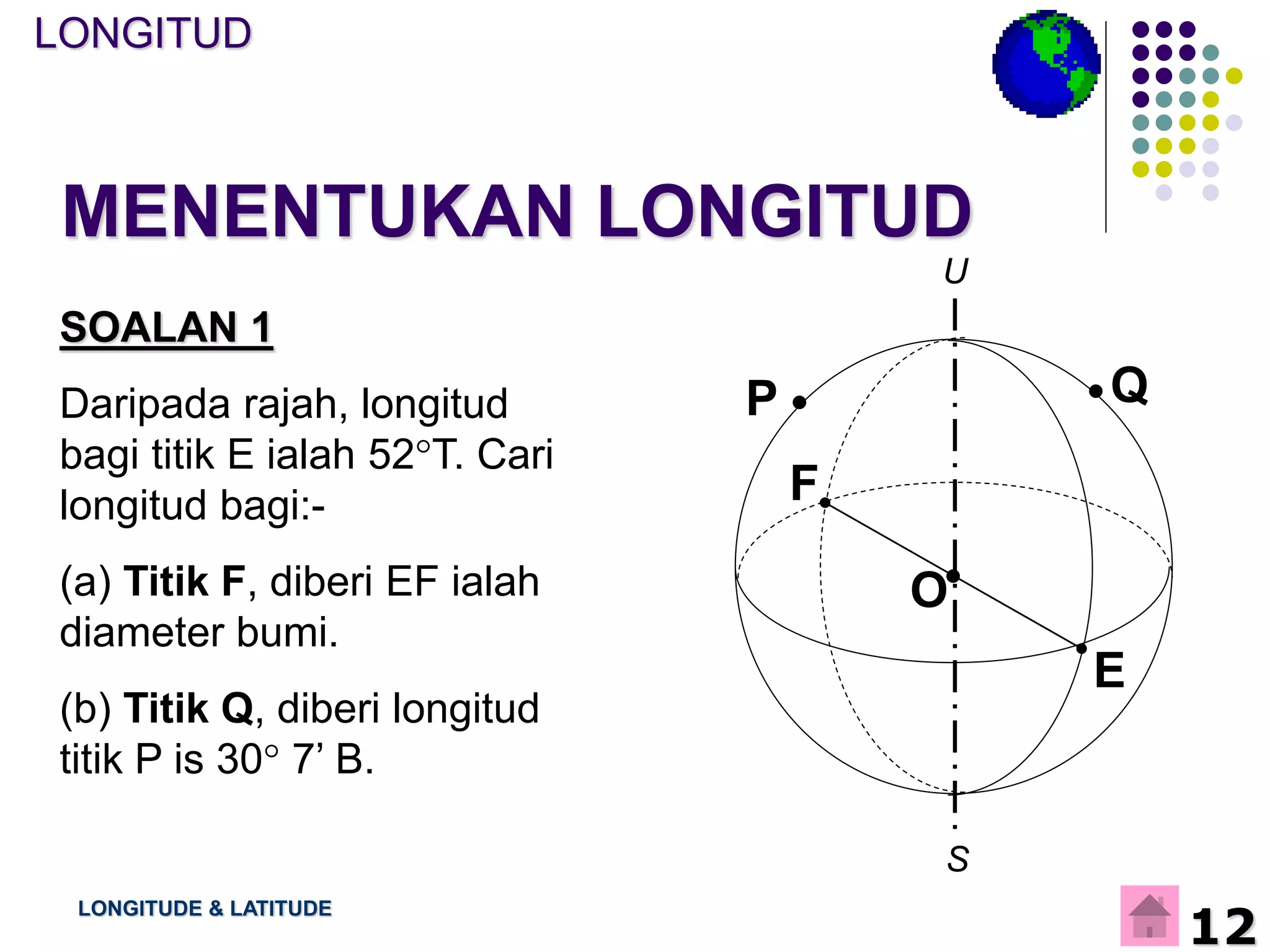 Bab 9.1 Bumi Sebagai Sfera - Longitud | PPTX