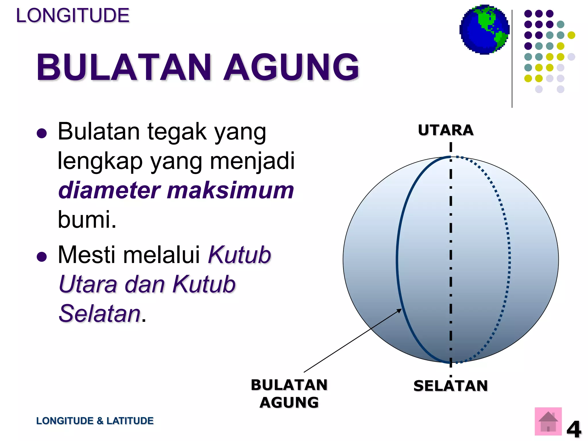 Bab 9.1 Bumi Sebagai Sfera - Longitud | PPTX