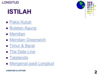 Bab 9.1 Bumi Sebagai Sfera - Longitud | PPTX