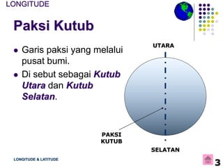 Bab 9.1 Bumi Sebagai Sfera - Longitud | PPTX