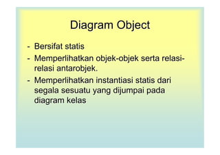Bab 9 class dan object diagram 2010 | PDF