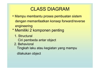 Bab 9 class dan object diagram 2010 | PDF