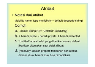 Bab 9 class dan object diagram 2010 | PDF