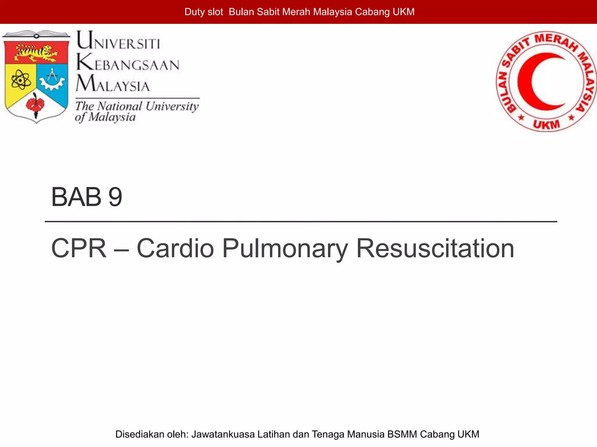 Bab 9 cpr | PPT