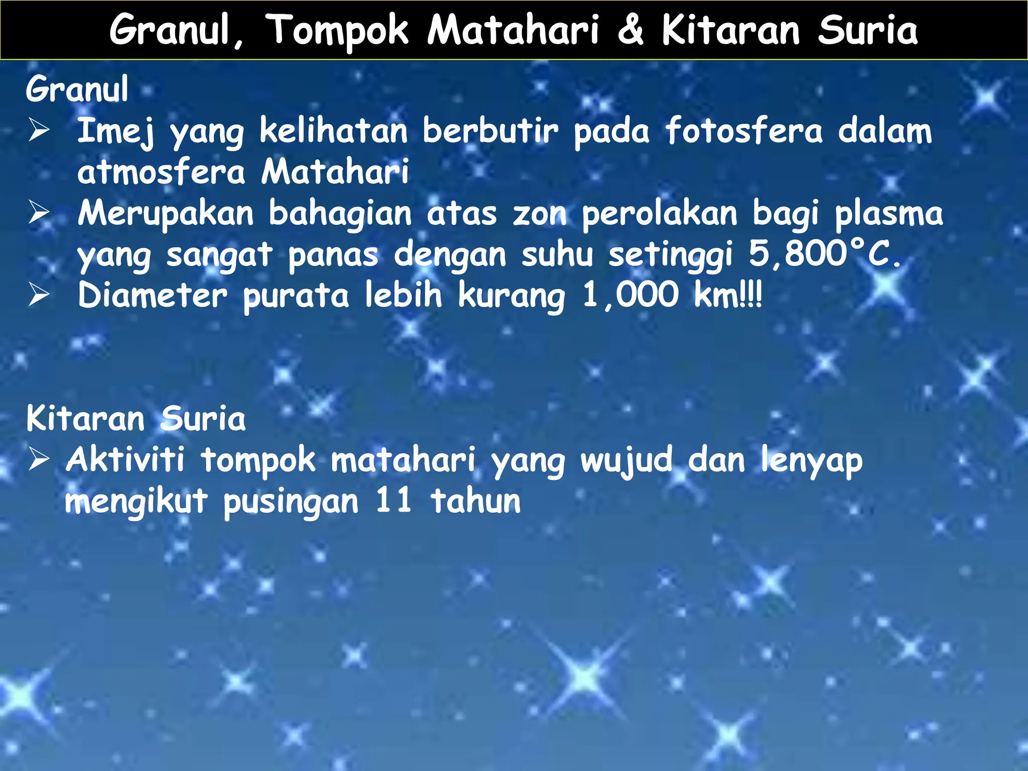 BAB 9 CUACA ANGKASA LEPAS TINGKATAN 3 2024 | PPTX