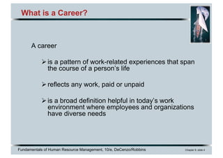 Chapter 9 Career Development | PDF