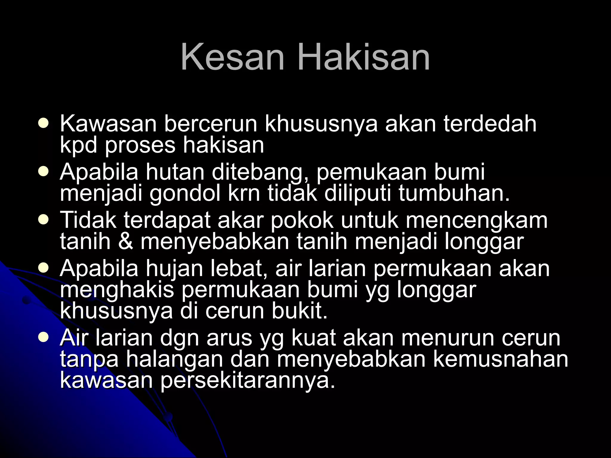 Bab9 Kesan Penerokaan Sumber Terhadap Alam Sekitar | PPT