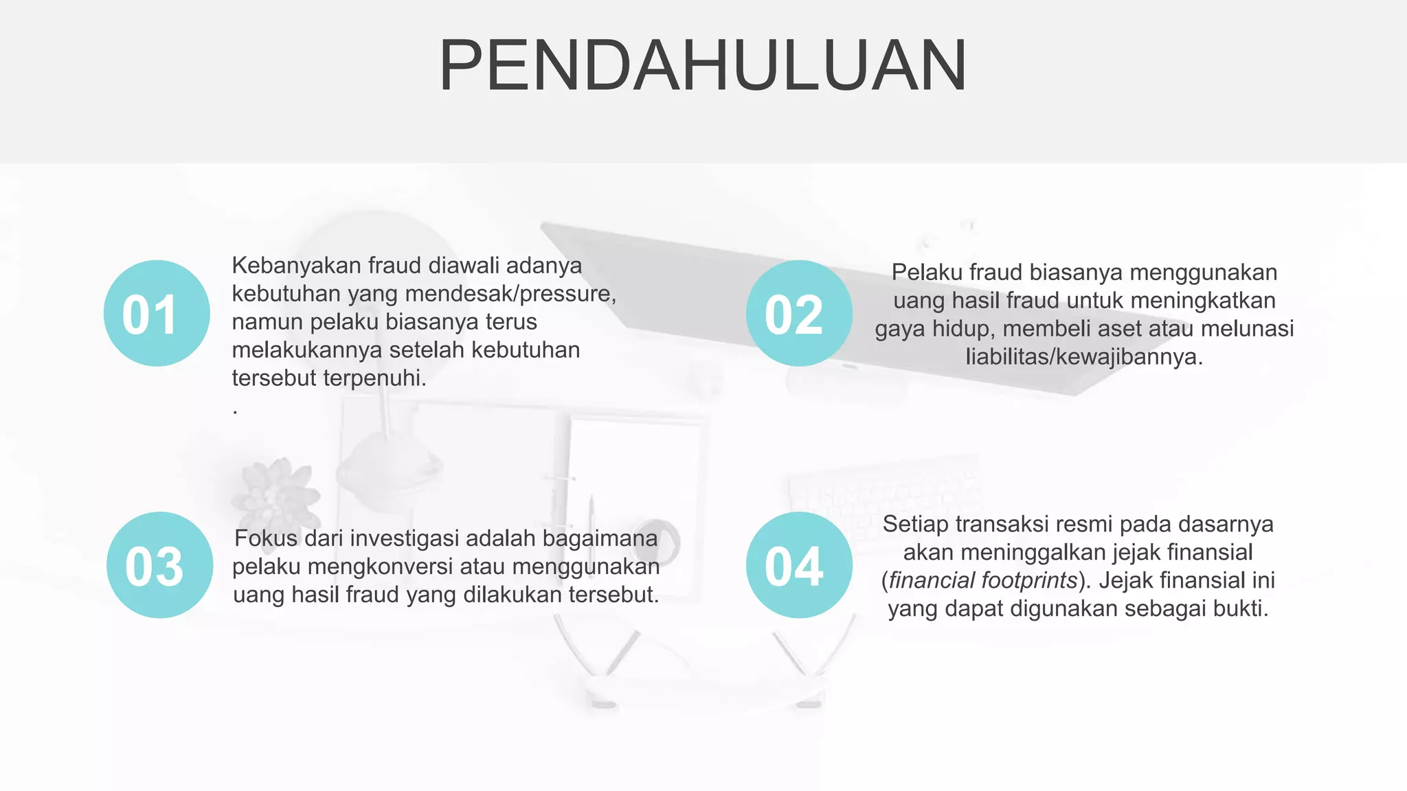 Metode Investigasi Konversi - Akuntansi Forensik | PPTX