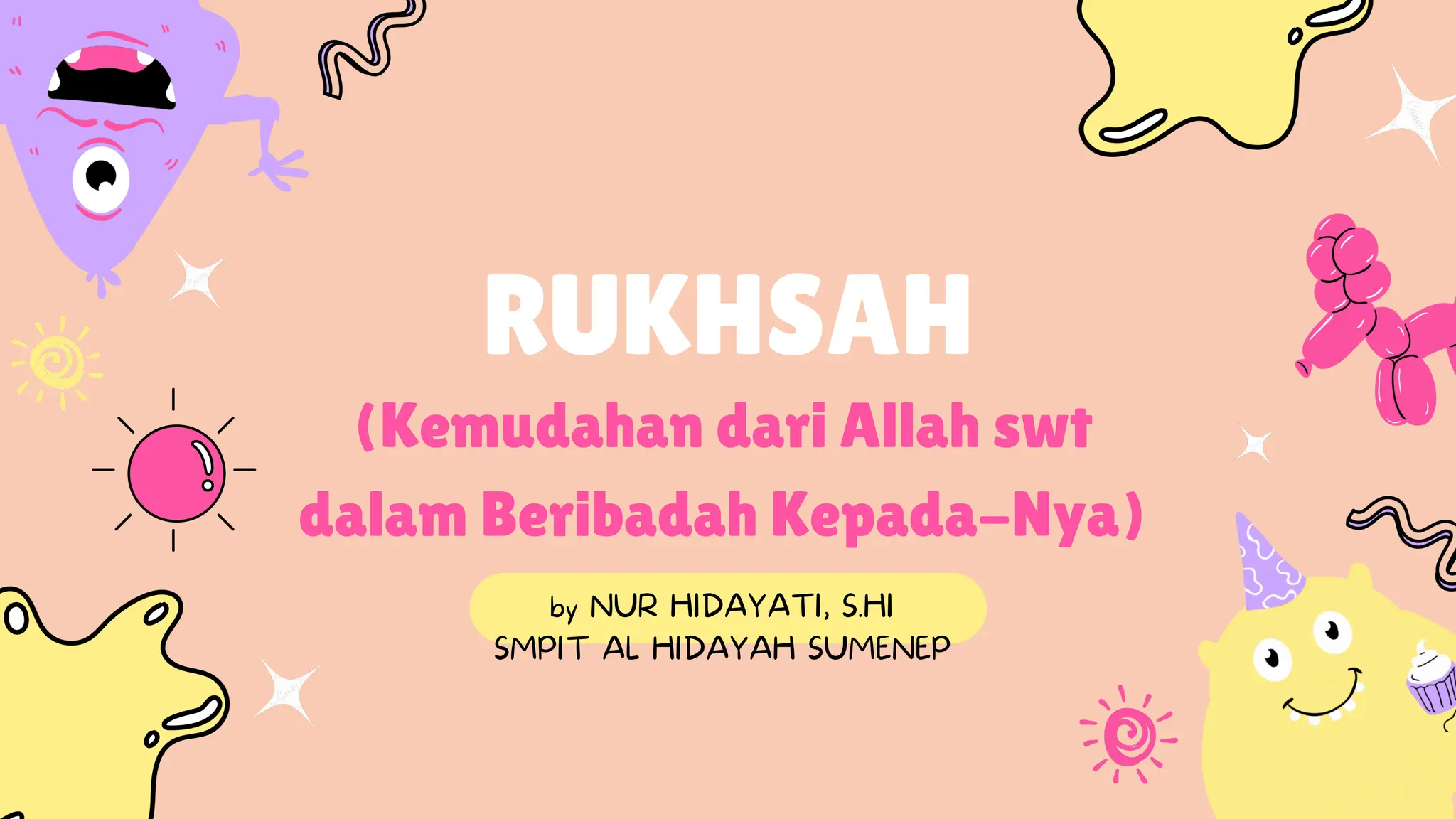 BAB 9 RUKHSAH (Kemudahan dari Allah sWT dalam Beribadah Kepada-Nya) | PDF