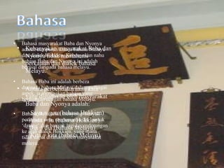 Baba dan-nyonya | PPT