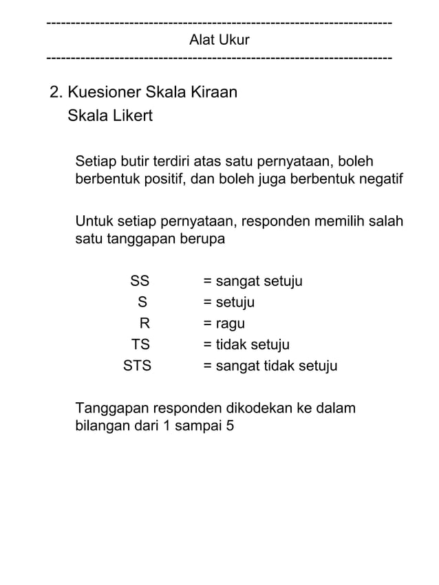 Psikometri Bab a4 | PDF