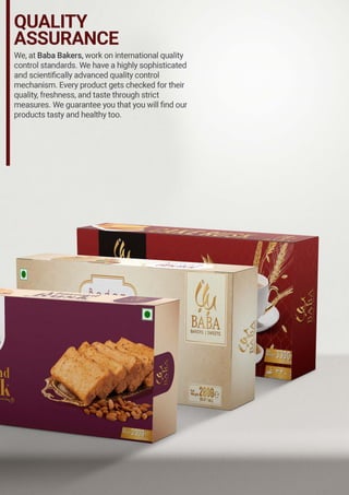 Baba Baker. Premium quality and exclusive bakery products. | PDF