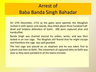 Baba Banda Singh Bahadar | PPT