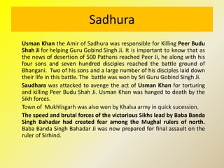 Baba Banda Singh Bahadar | PDF