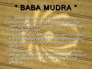 Baba concept | PPT | Hinduism | Religion & Spirituality