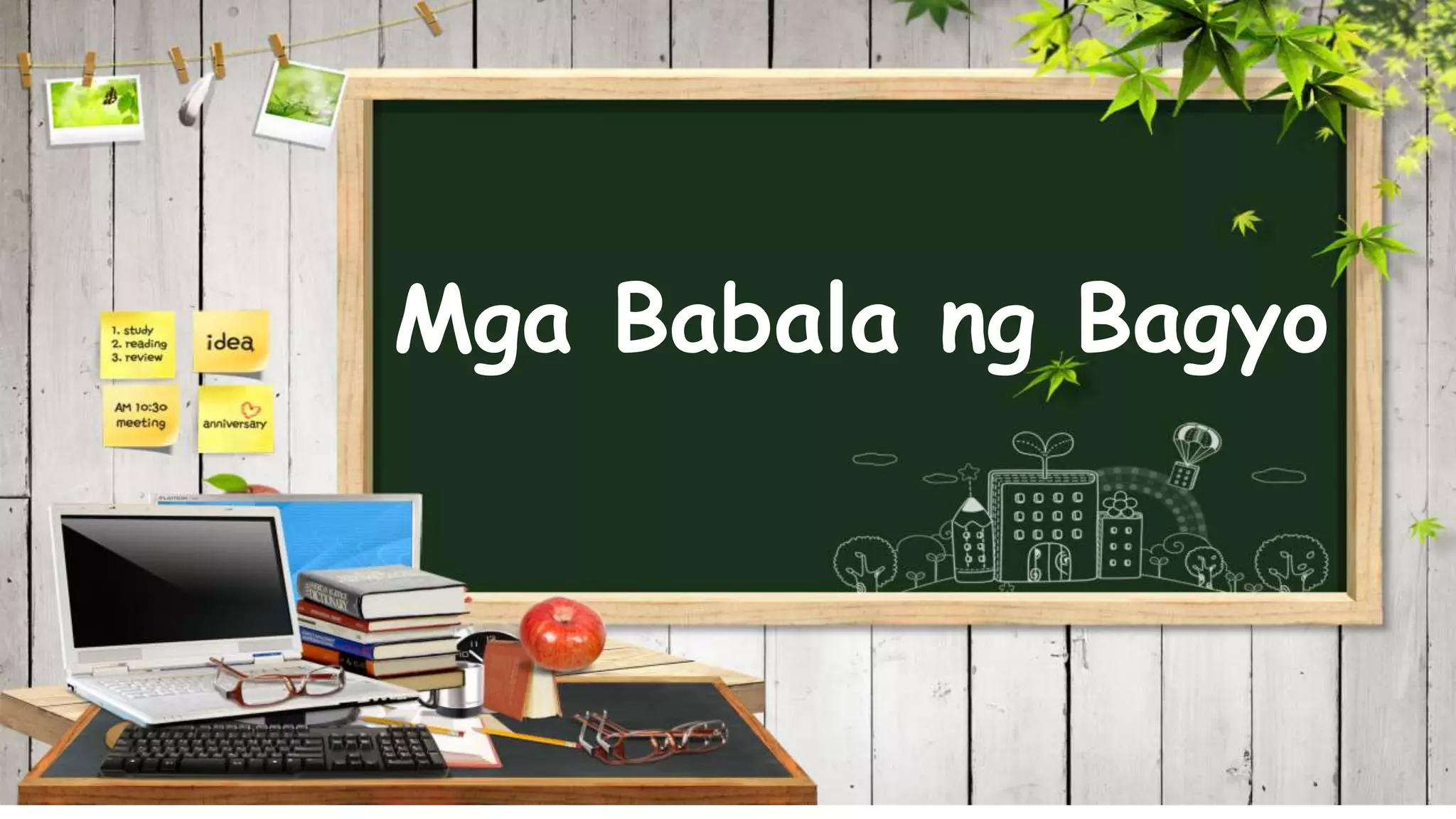 Babala ng bagyo | PPTX