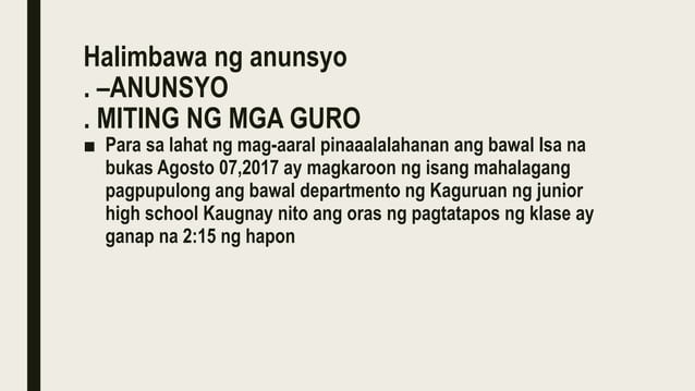 Babala, paalala at anunsyo.pptx