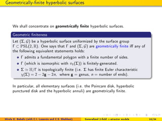 Elena Mirela Babalic "Generalized alpha-attractor models for hyperbolic surfaces" | PPT