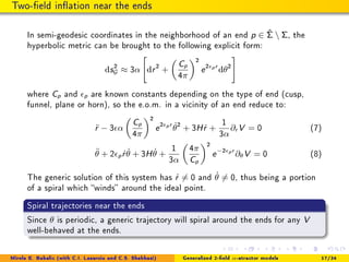 Elena Mirela Babalic "Generalized alpha-attractor models for hyperbolic surfaces" | PPT