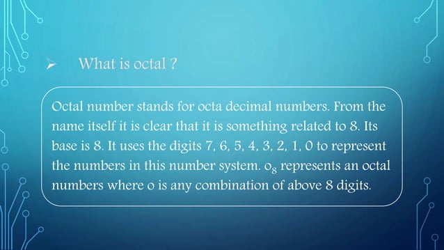 number system | PPT