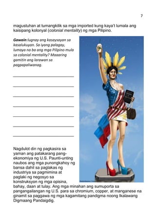 Malayang Kalakalan ng US-Pilipinas | DOCX