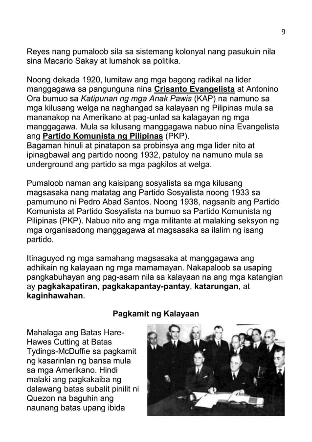 Malayang Kalakalan ng US-Pilipinas | DOCX