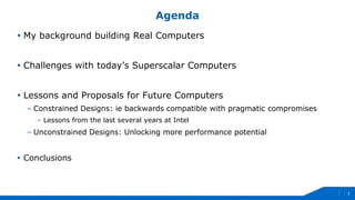 A Perspective on the Future of Computer Architecture | PPTX