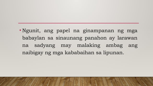 Babaylan Panitikang Pilipino Filipino 88 | PPTX