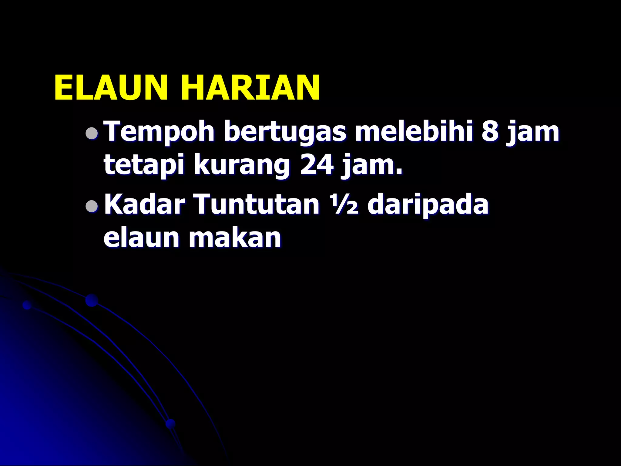 PERINTAH AM Bab B :Elaun-elaun dalam perkhidmatan | PPT