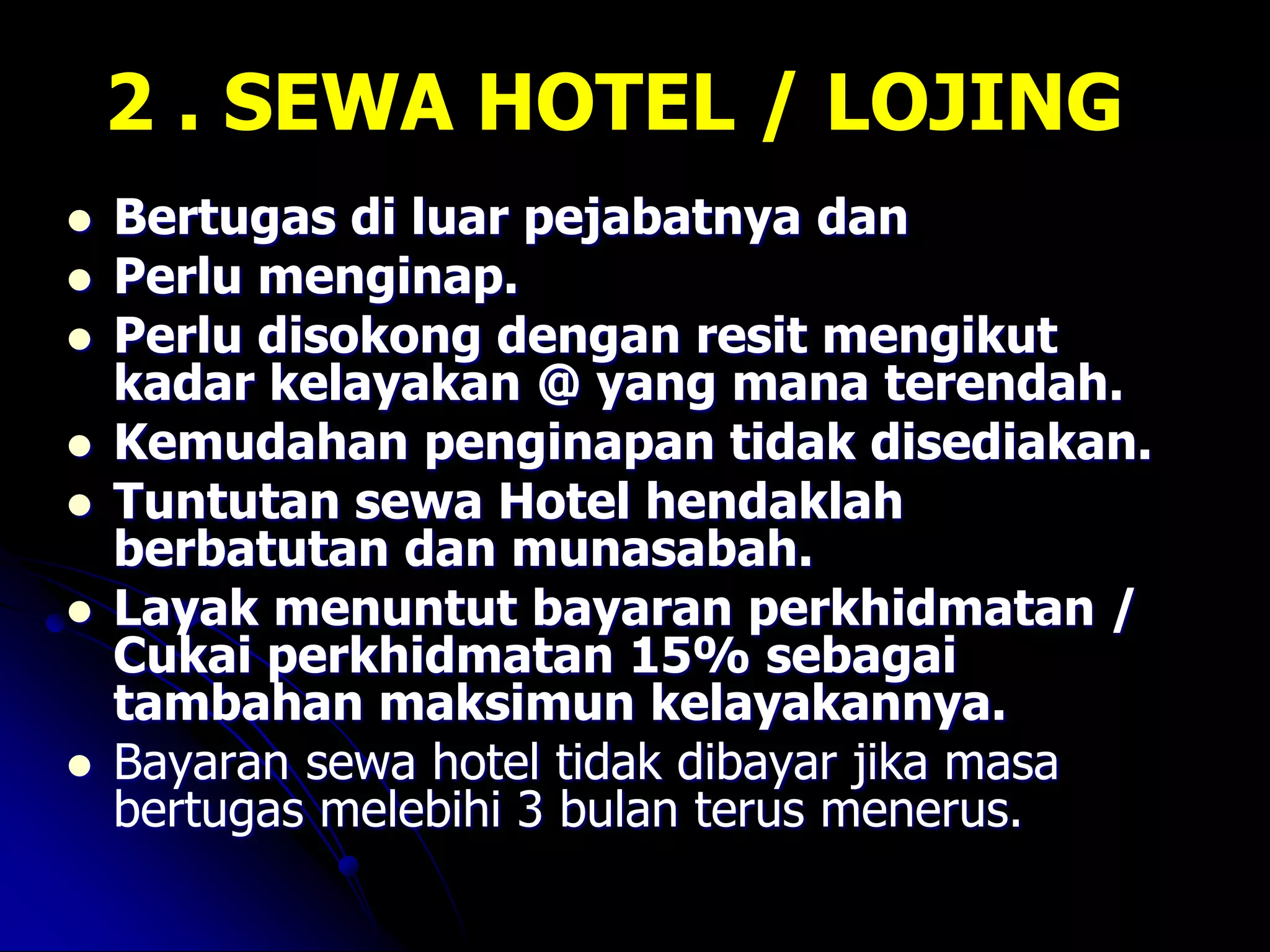 PERINTAH AM Bab B :Elaun-elaun dalam perkhidmatan | PPT