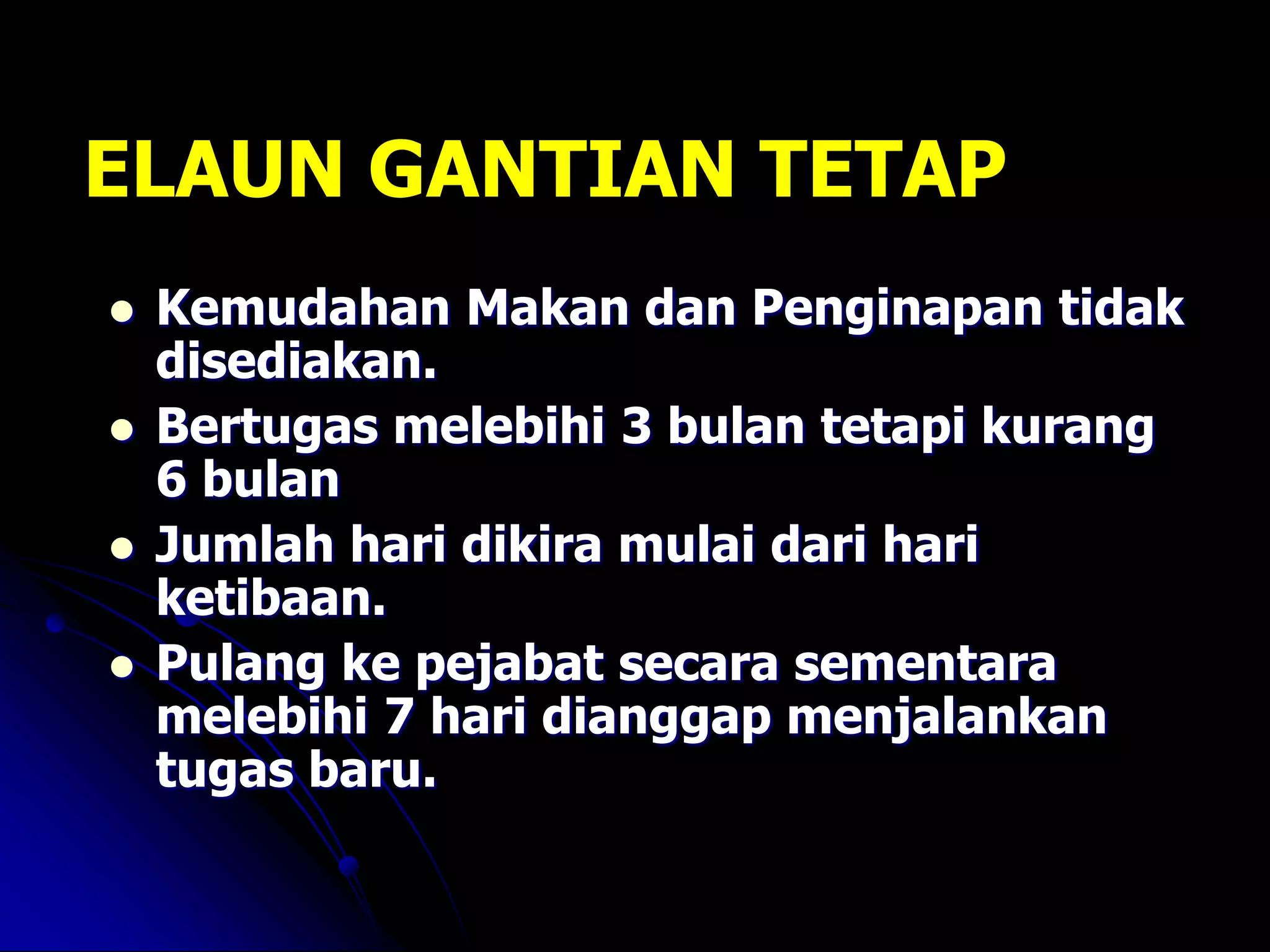 PERINTAH AM Bab B :Elaun-elaun dalam perkhidmatan | PPT