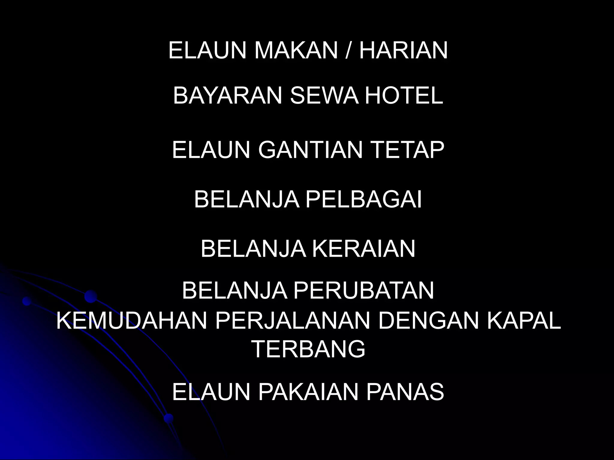 PERINTAH AM Bab B :Elaun-elaun dalam perkhidmatan | PPT