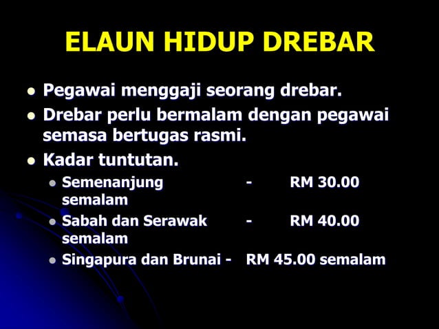 PERINTAH AM Bab B :Elaun-elaun dalam perkhidmatan | PPT