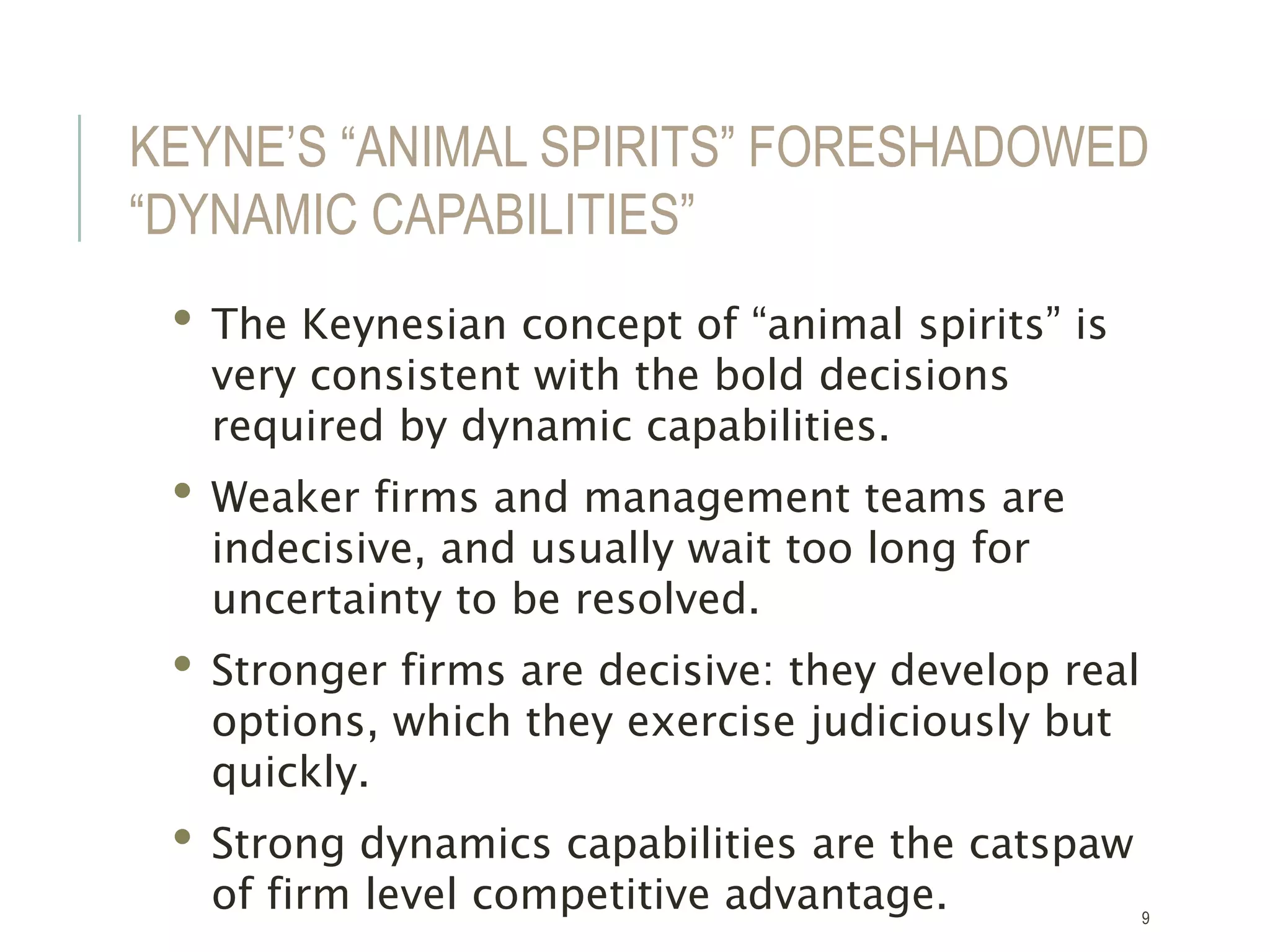 Dynamic Capabilities: What Are They And How They Can Be Applied | PPTX