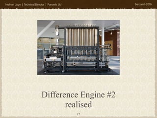 Charles Babbage Difference Engine | PDF
