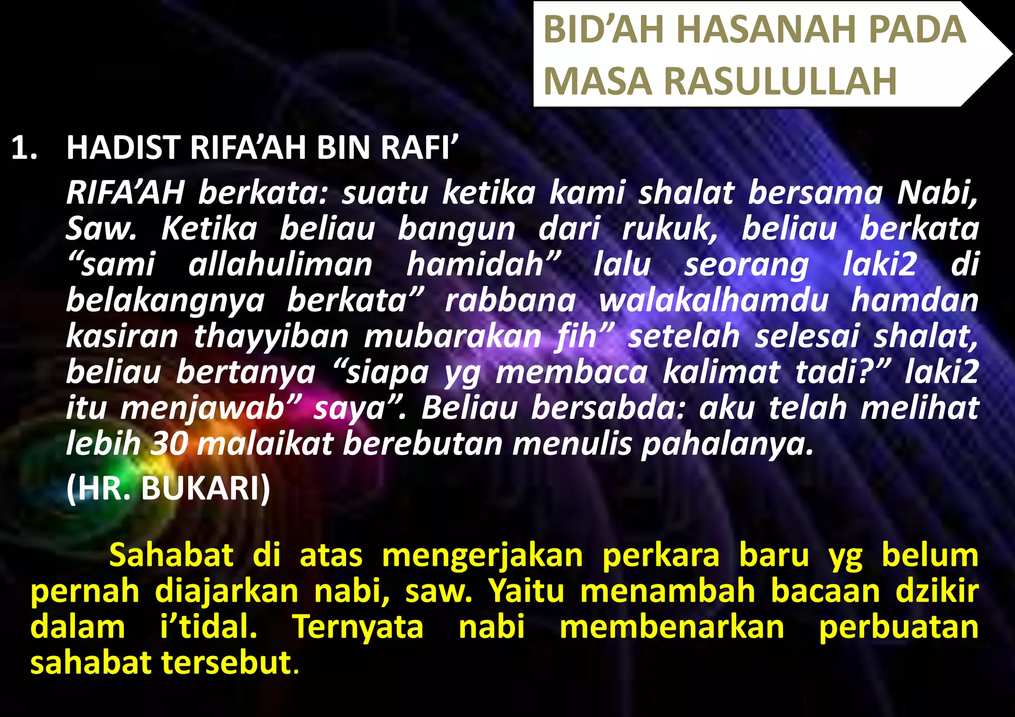 BID'AH-EDUCATION | PPTX