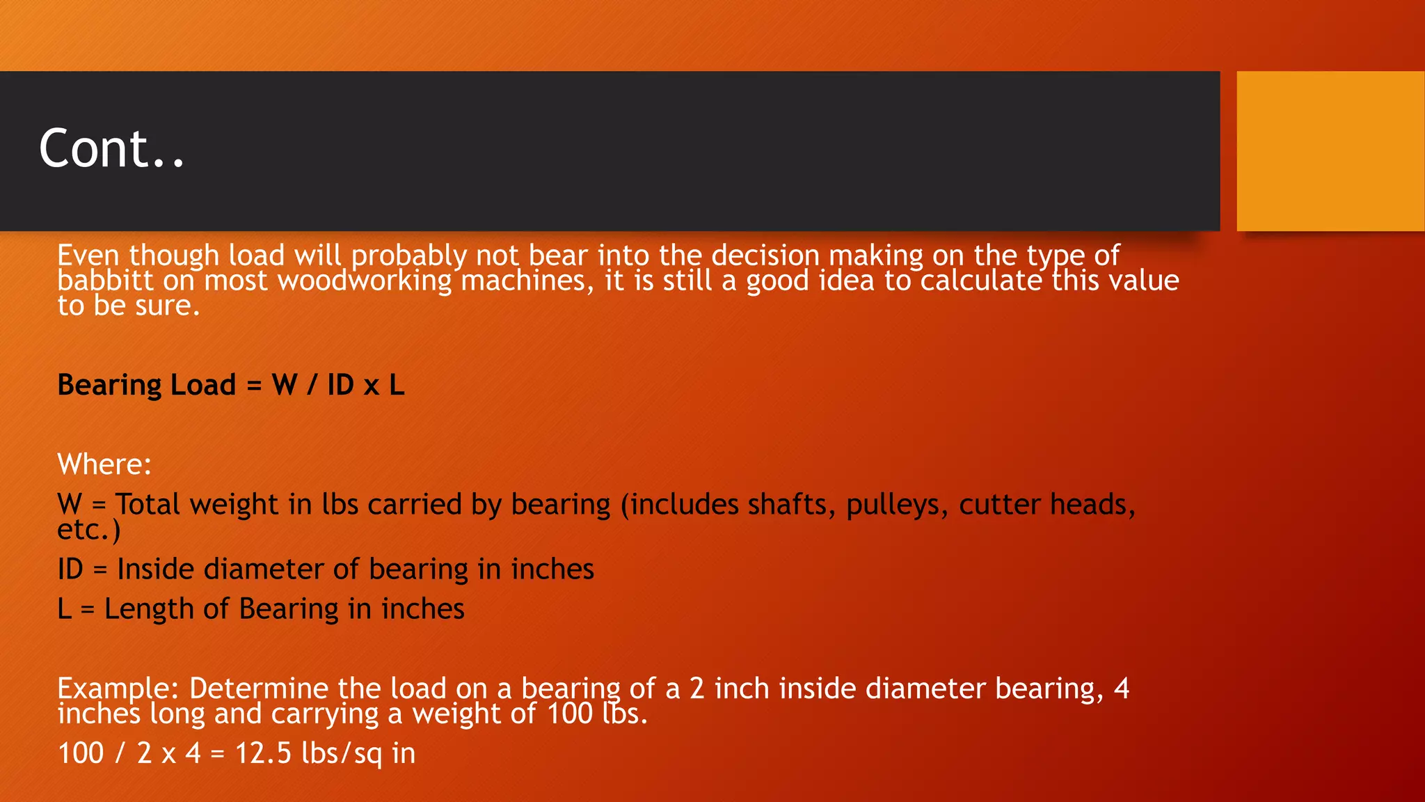 Babbitt material ppt | PDF