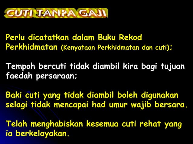 Bab c cuti | PPT